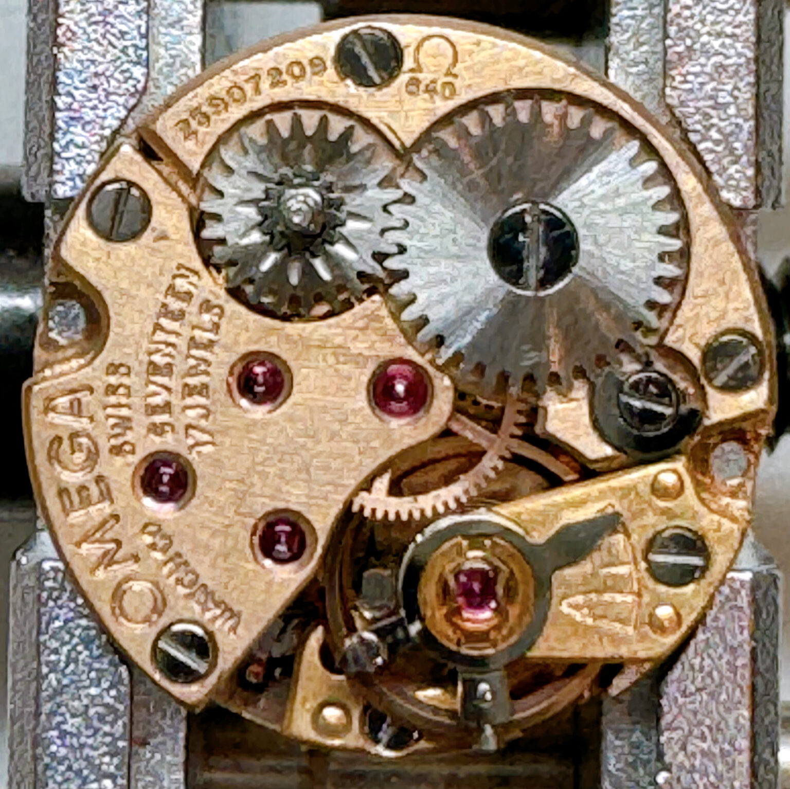 OMEGA / Back Wind Cal.640 23.Jan.2024 - 時計修理なら横浜のABUNDANT TIMEにおまかせください